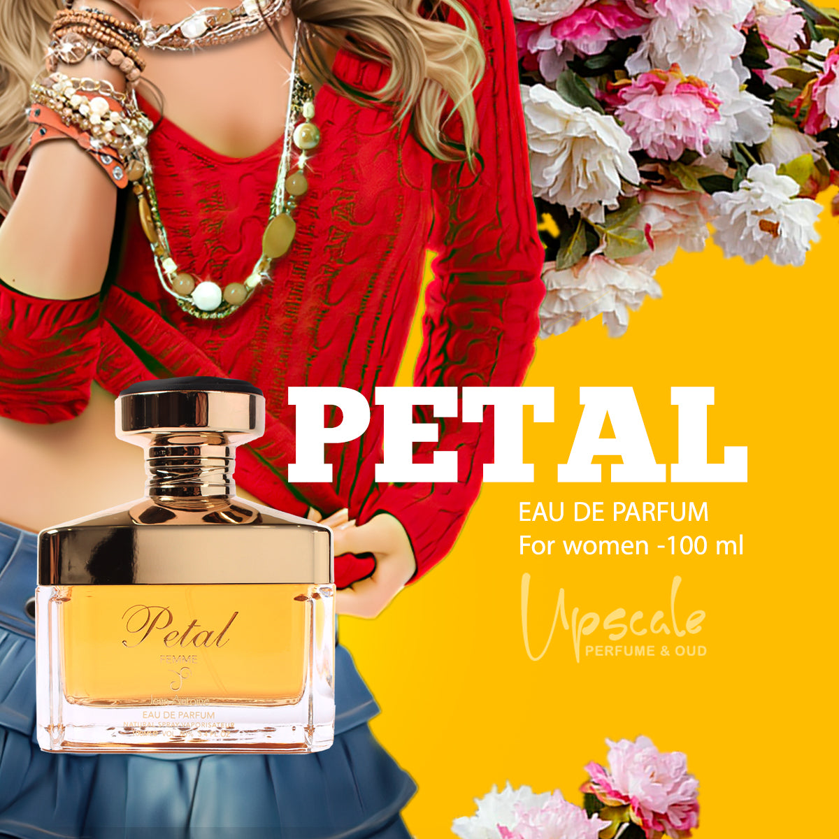 Floral Sophistication PETAL-100ML Eau De Parfum for Women - Embrace Al ...